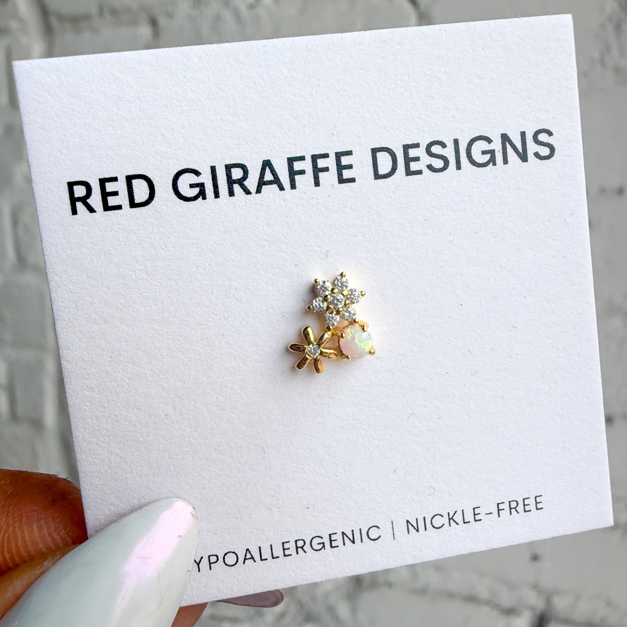 Flower Bouquet Flat Back | Red Giraffe Designs
