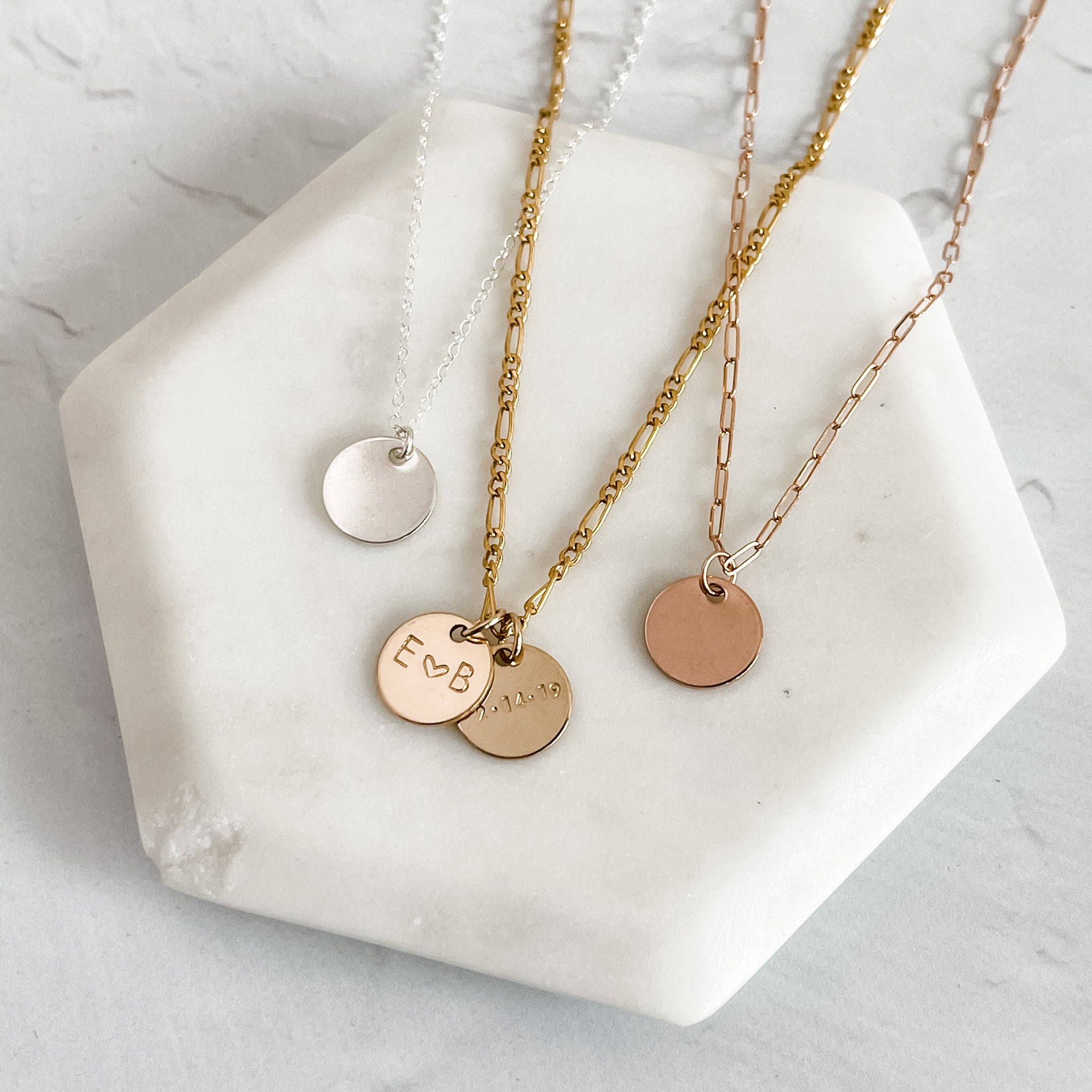 Custom Disc Necklace - Large | Red Giraffe Designs