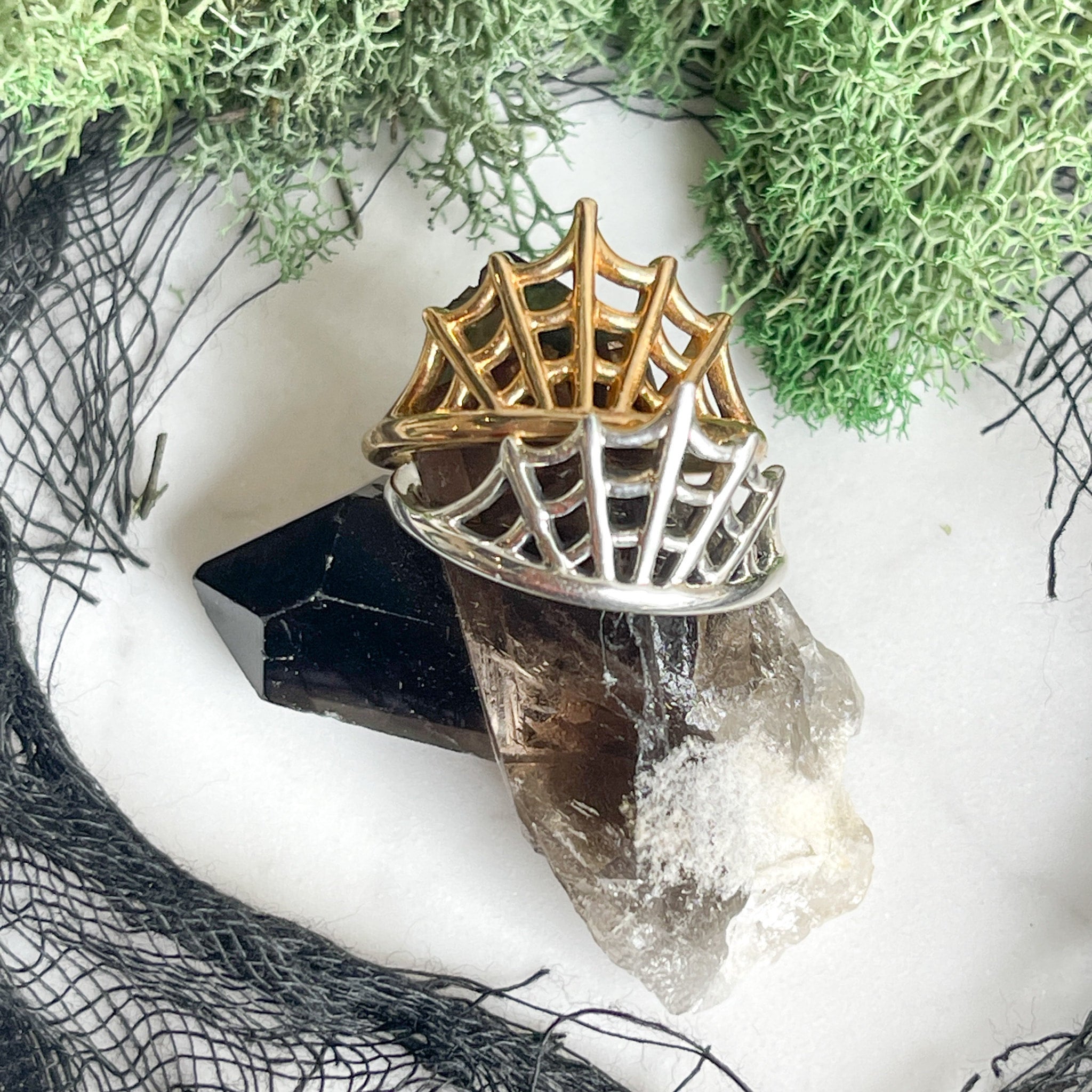 Spider Web Ring | Red Giraffe Designs