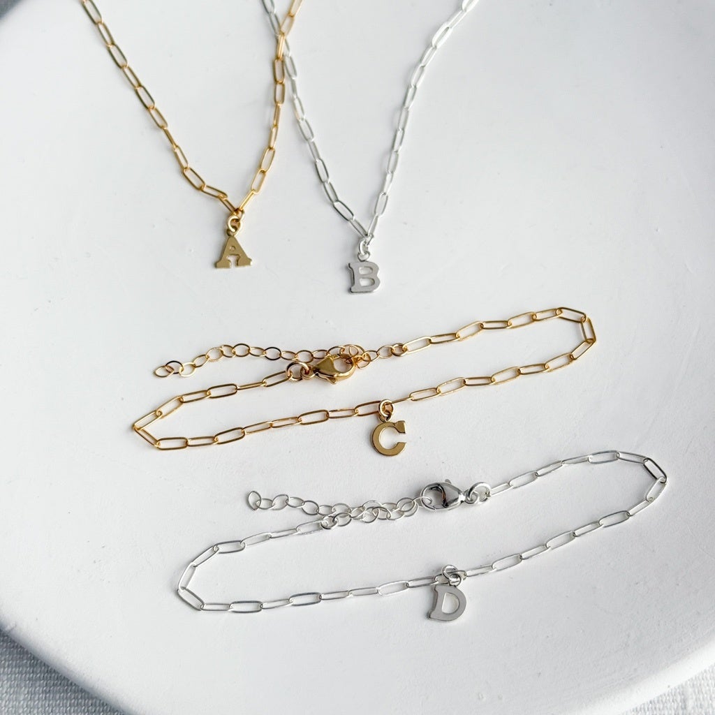Block letter jewelry store