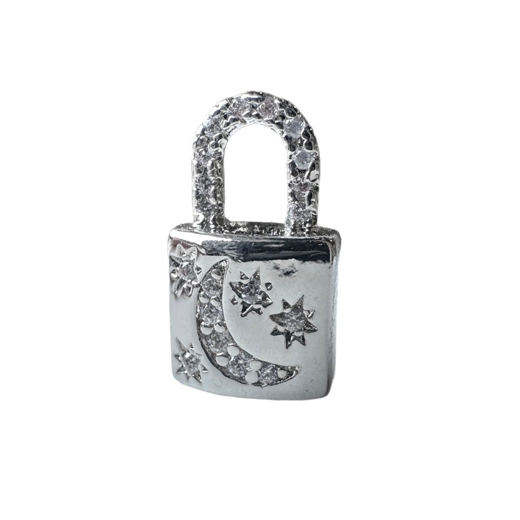 Celestial Sparkle Lock (Silver) | Red Giraffe Designs