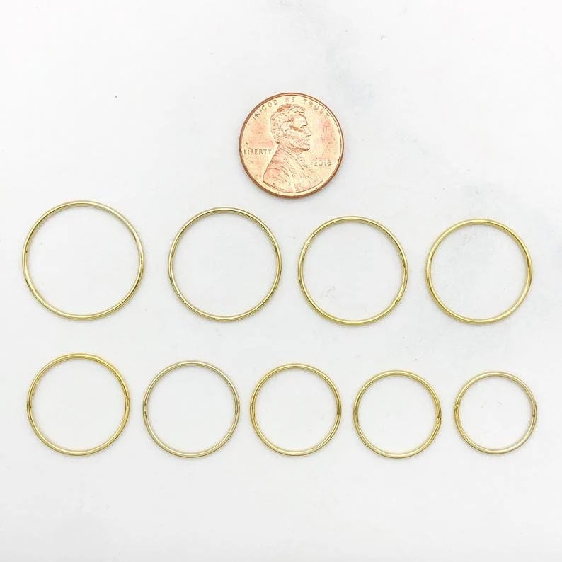 Simple Wire Ring Bands | Red Giraffe Designs