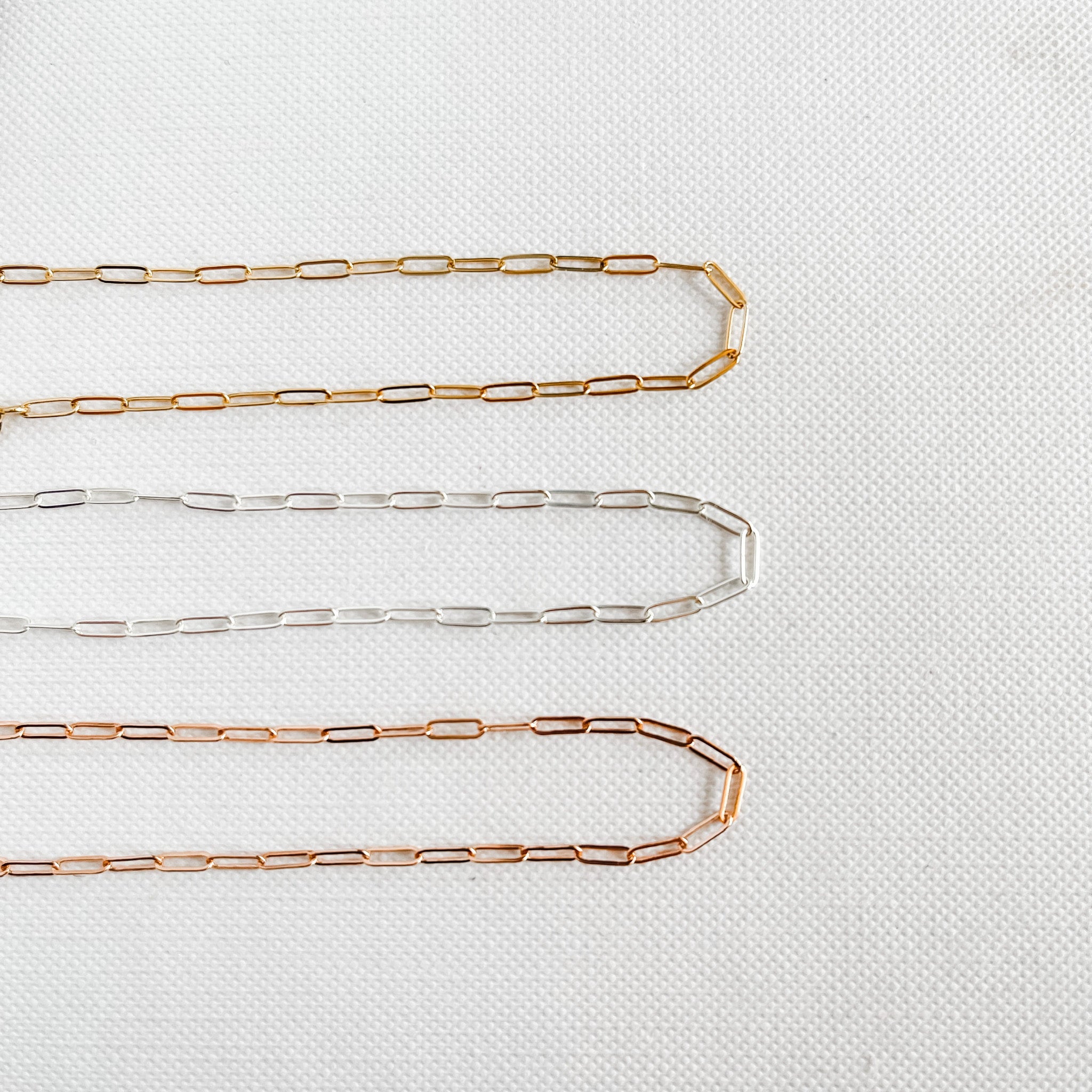 Drawn Paperclip Cable Chain | Red Giraffe Designs